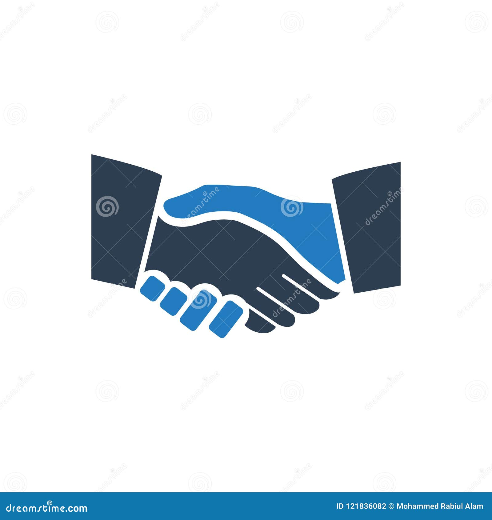 Business Partnership Icon stock illustration. Illustration of deal ...