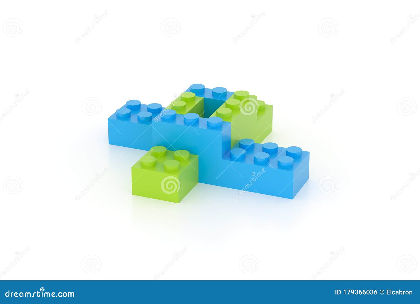 Business Concept Make of Building Blocks Stock Photo - Image of group ...