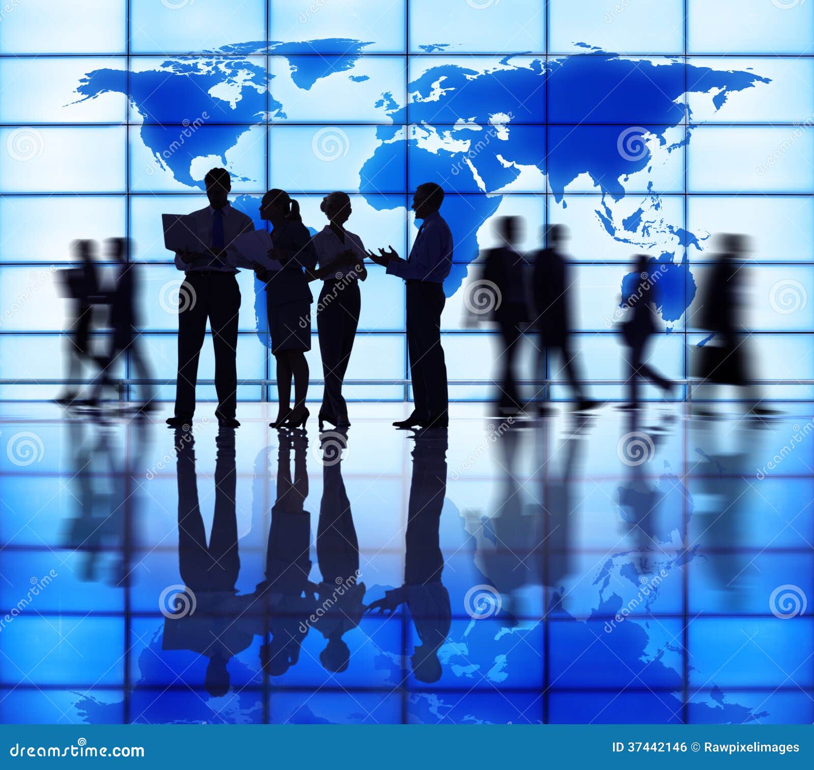 Business Partnership Supporting Global Business Stock Photo - Image of ...
