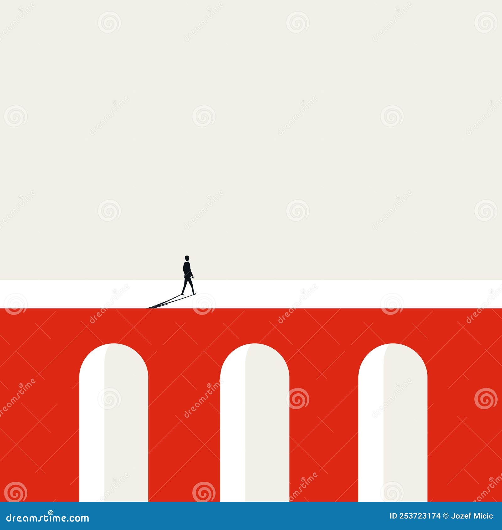 Business Path Vector Concept. Symbol of Progress, Direction, Milestones ...