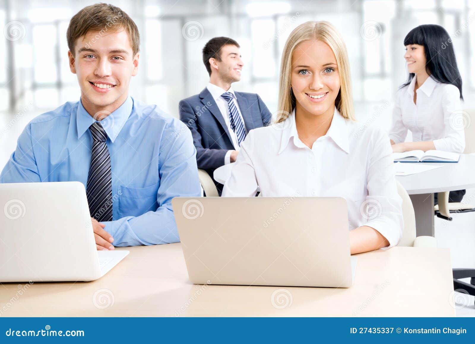 Business people stock image. Image of businesswoman, caucasian - 27435337