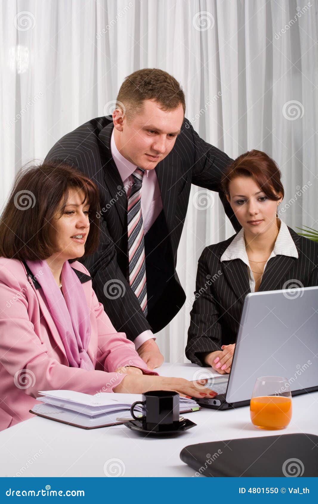 304 3 Business People Talking Stock Photos - Free & Royalty-Free Stock ...