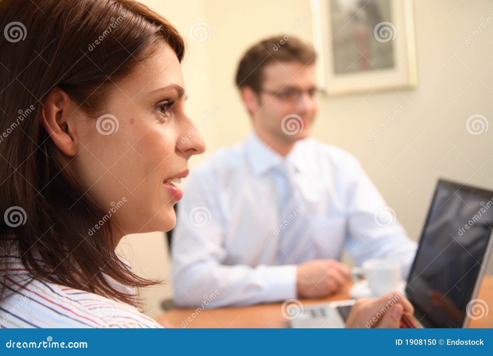 Business people in action. stock photo. Image of advice - 1908150