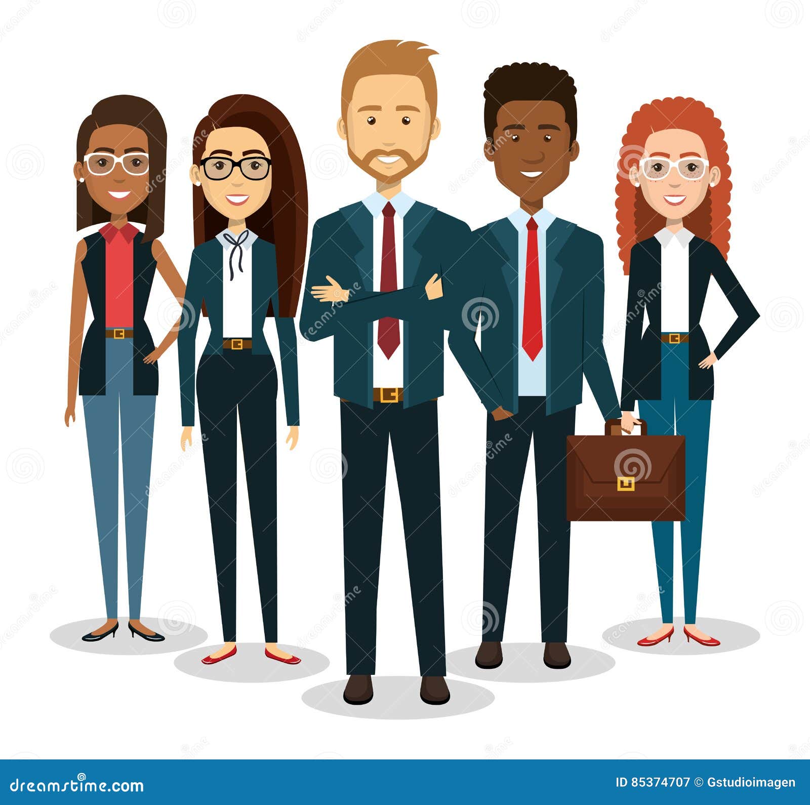 Business People Avatars Icon Stock Vector - Illustration of icons ...