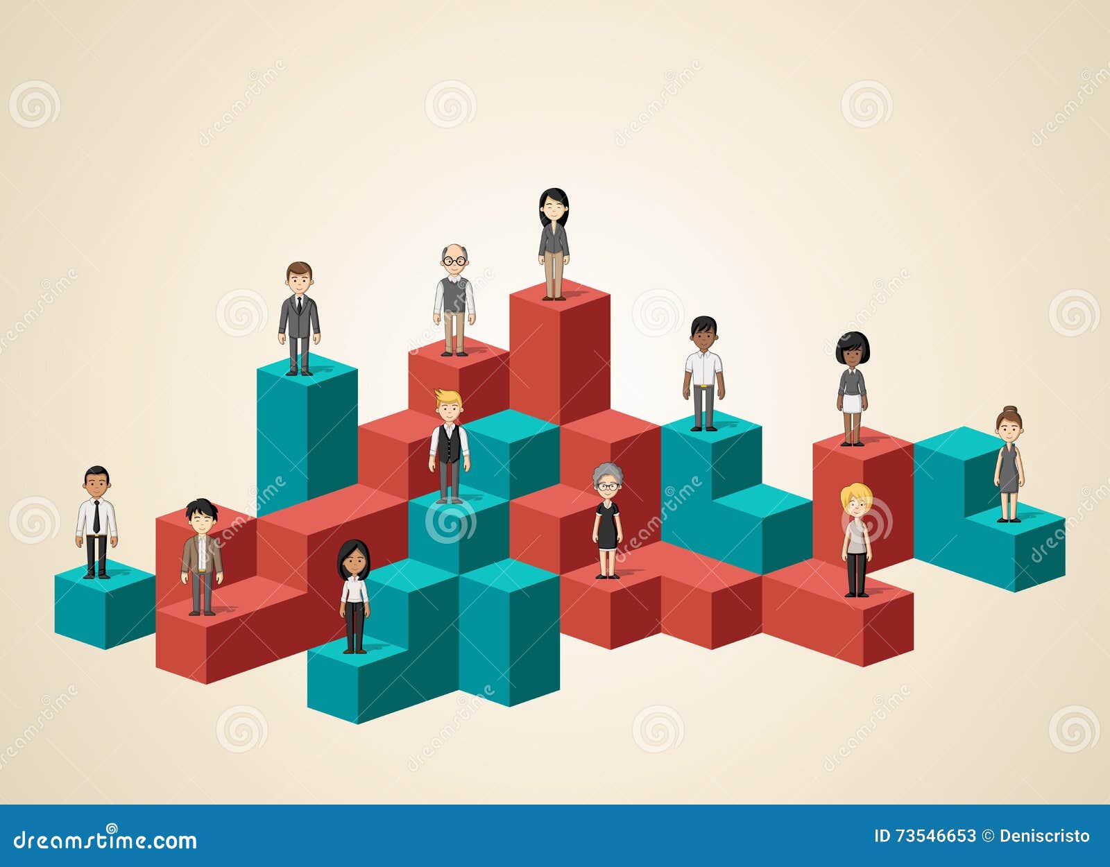 Business people stock vector. Illustration of office - 73546653