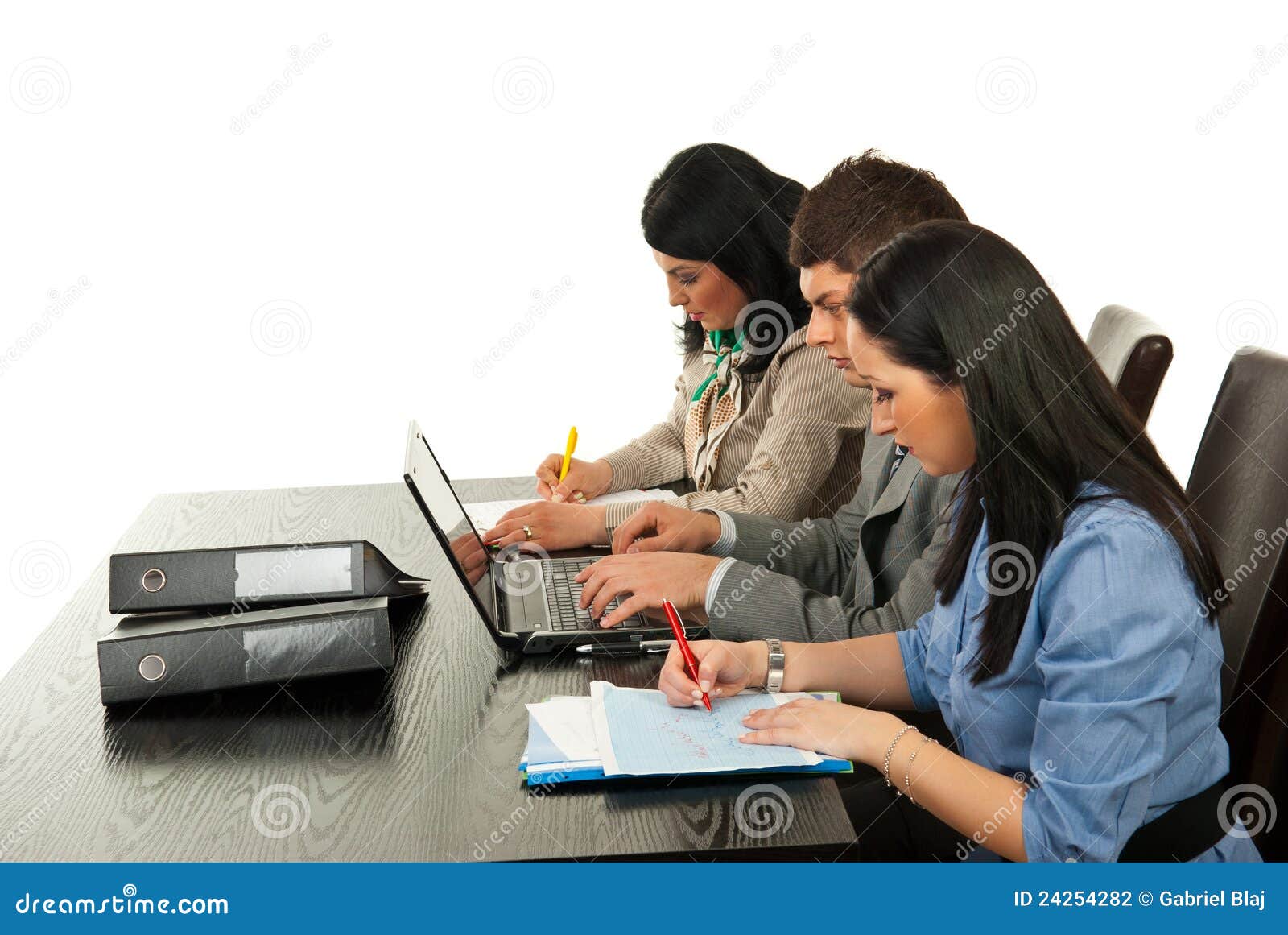 Business people being busy stock photo. Image of businesspeople - 24254282