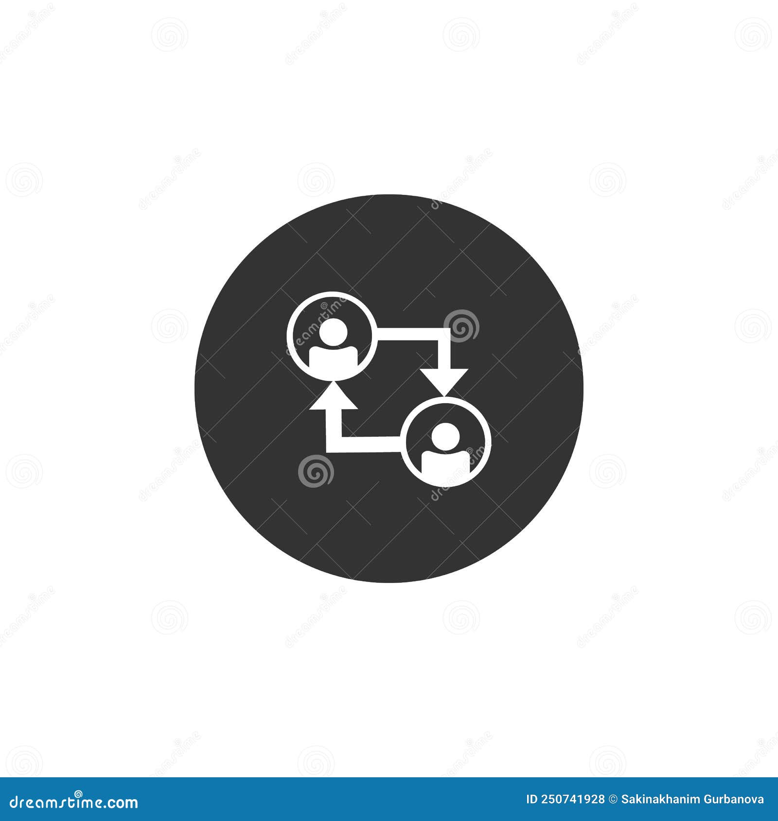 Business People Career Path Growth Vector Stock Illustration ...