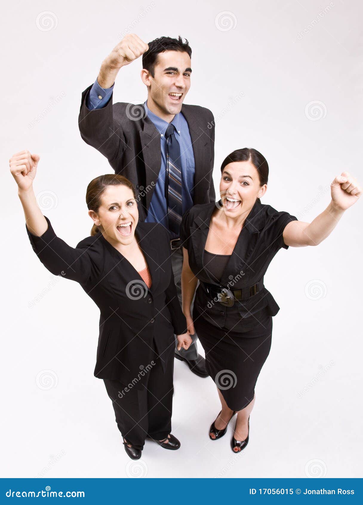 Business people cheering stock image. Image of colleague - 17056015