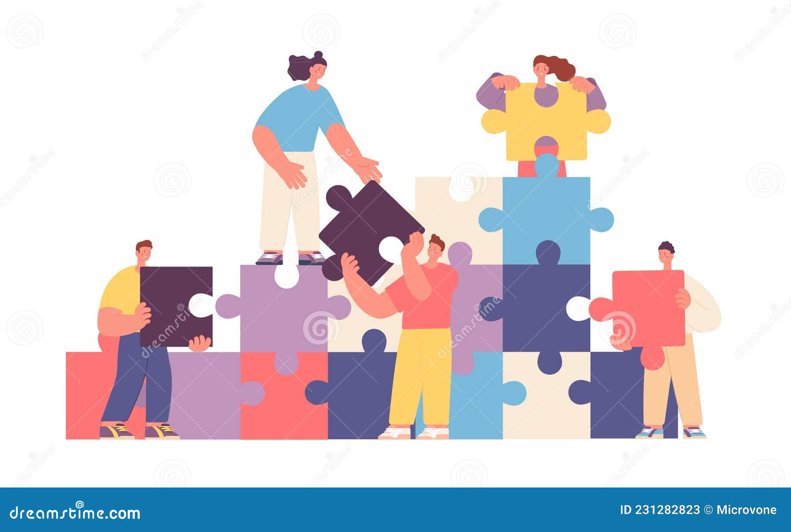 Collaborated Cartoons, Illustrations & Vector Stock Images - 71 ...