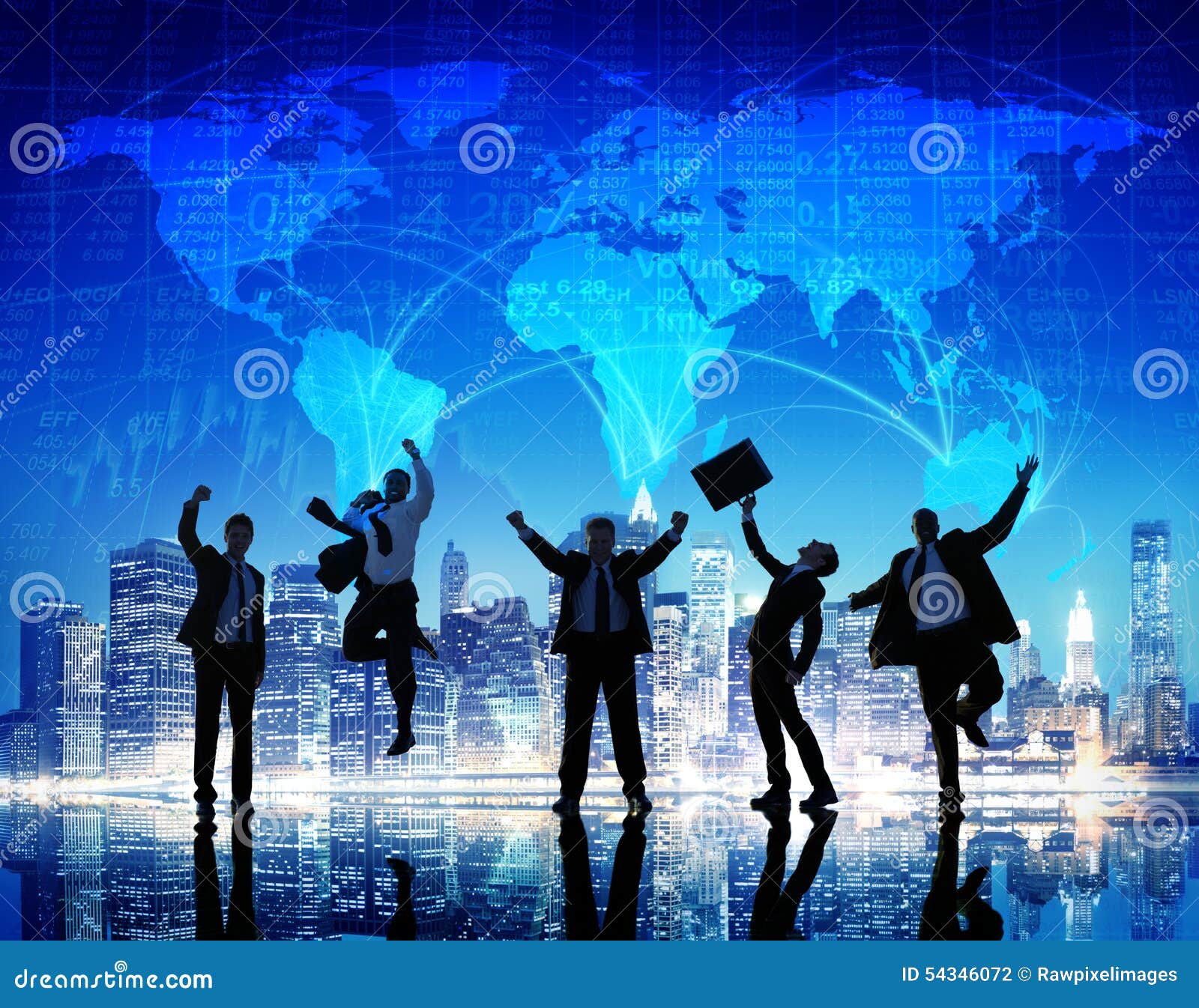 Business People Collaboration Team Teamwork Professional Concept Stock ...