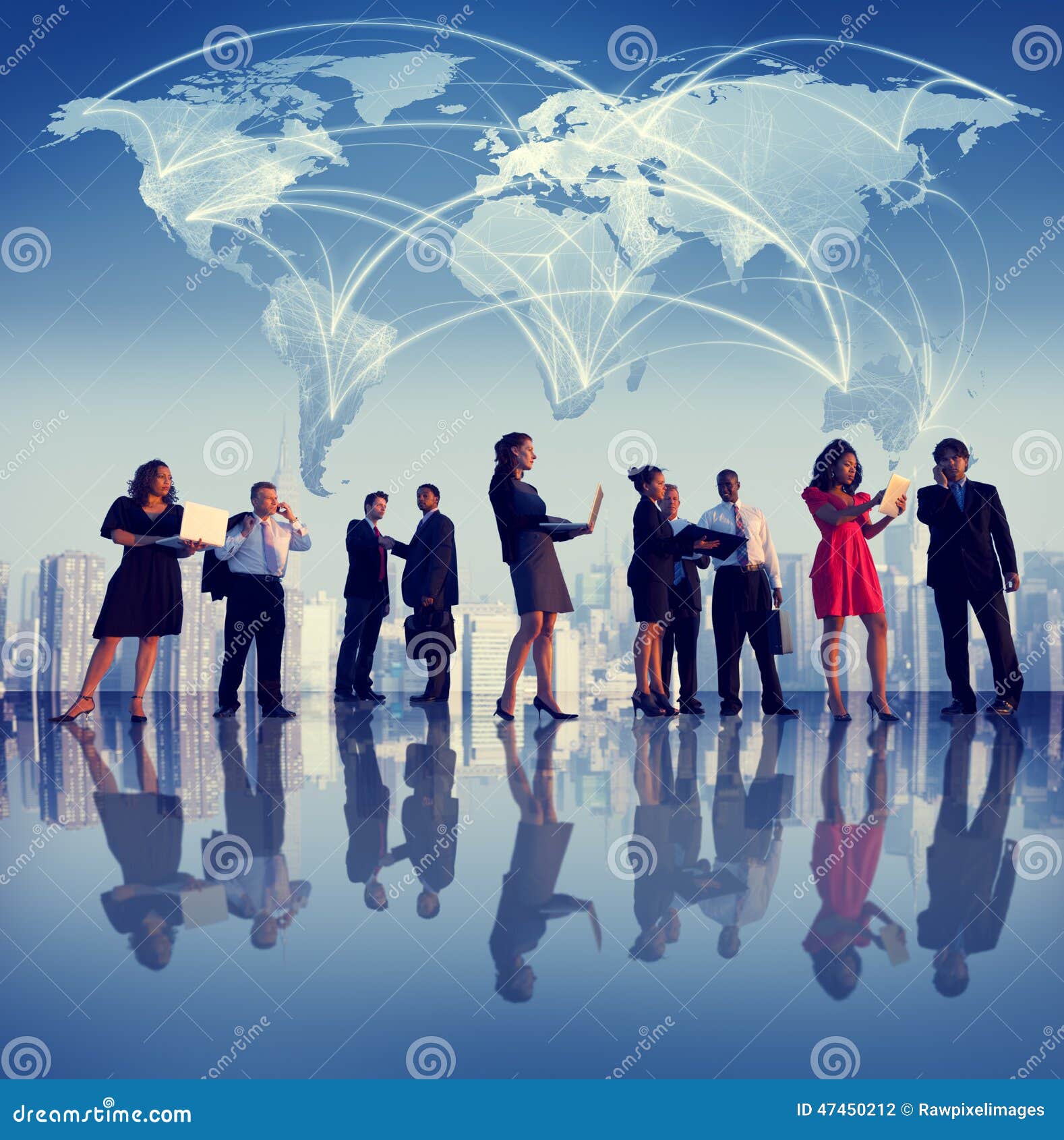 Business People Collaboration Teamwork Professional Concept Stock Photo ...