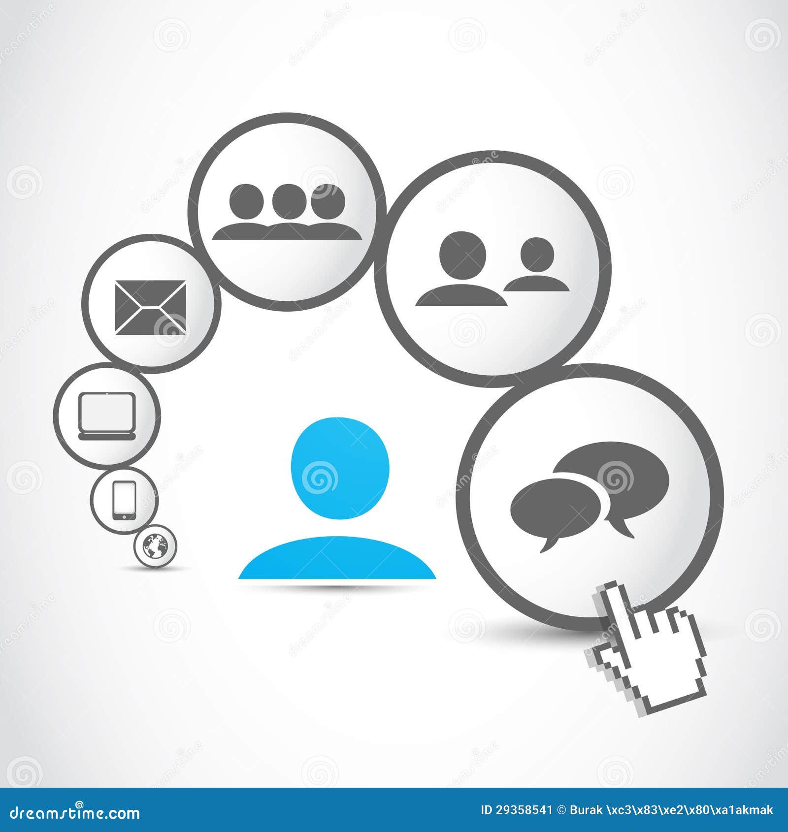 People Communication Diagram Illustration Royalty-Free Cartoon ... People Communication Diagram Illustration Royalty-Free Cartoon ...