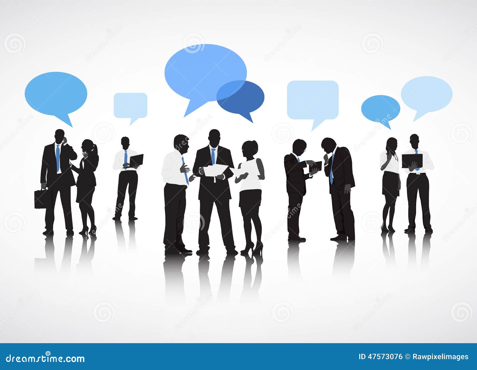 Business People Communications Discussion Partnership Concept Stock ...