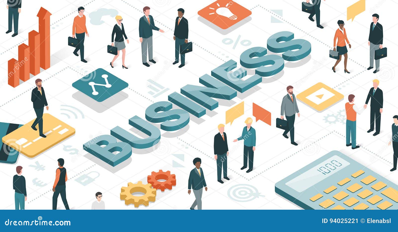 Business people community stock vector. Illustration of executive ...