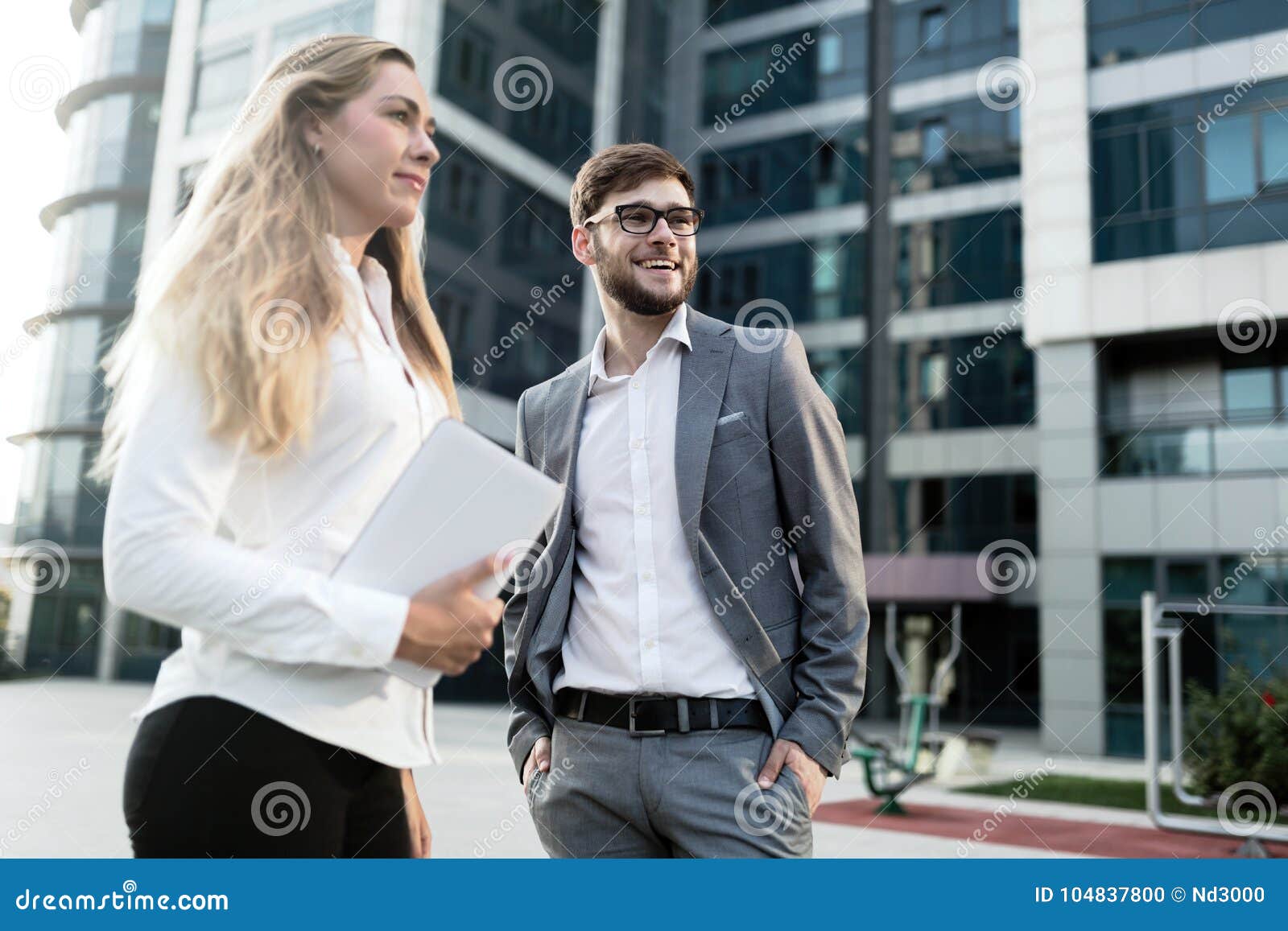 Business People Commuting on Street Stock Photo - Image of ...