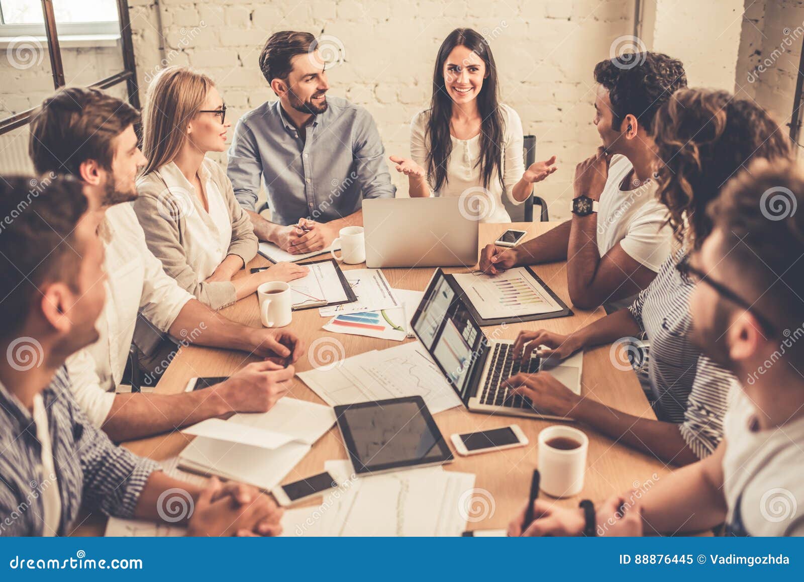 Business People at the Conference Stock Image - Image of office ...