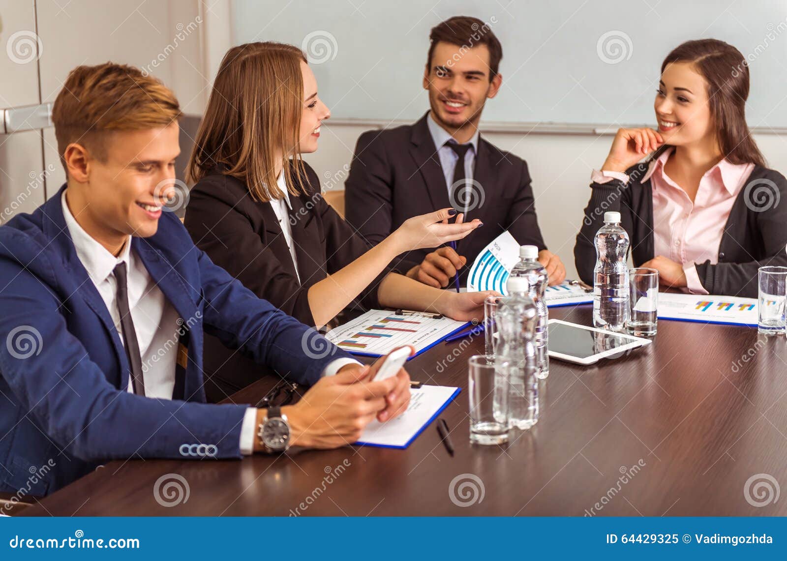 Business people conference stock image. Image of corporate - 64429325