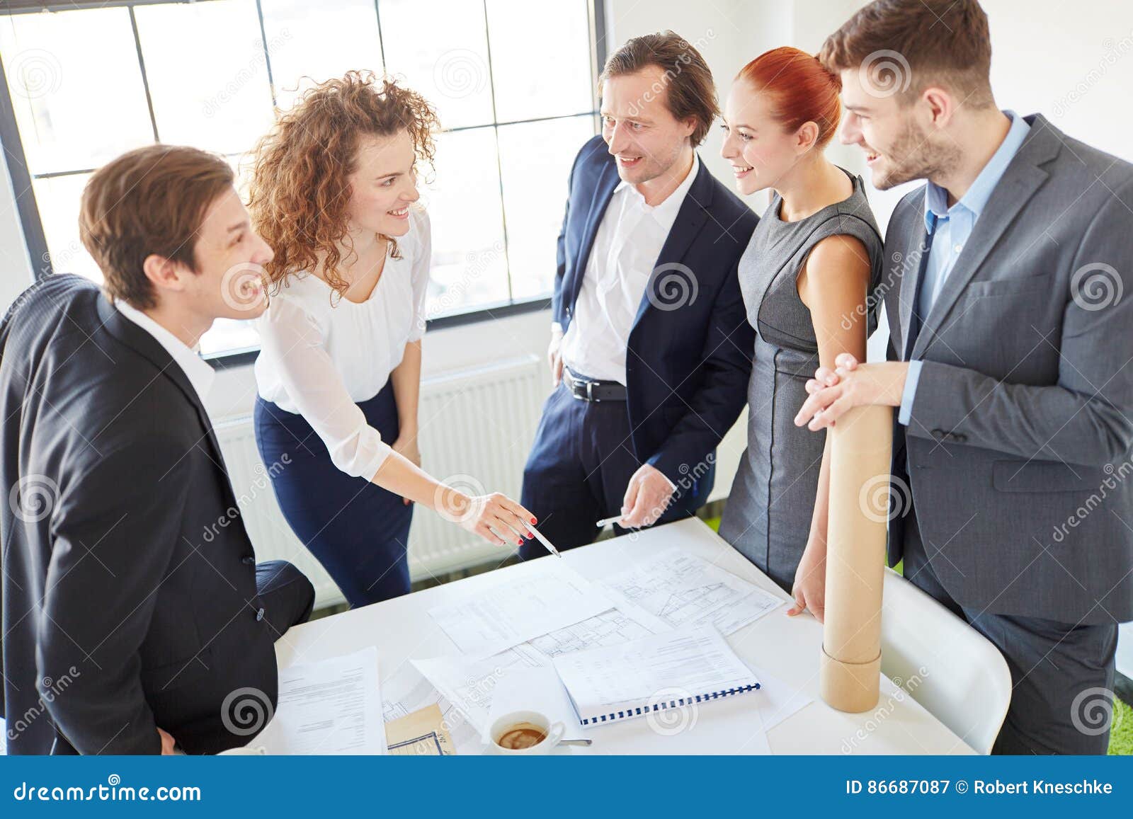 Business People in Consulting Workshop Stock Image - Image of ...