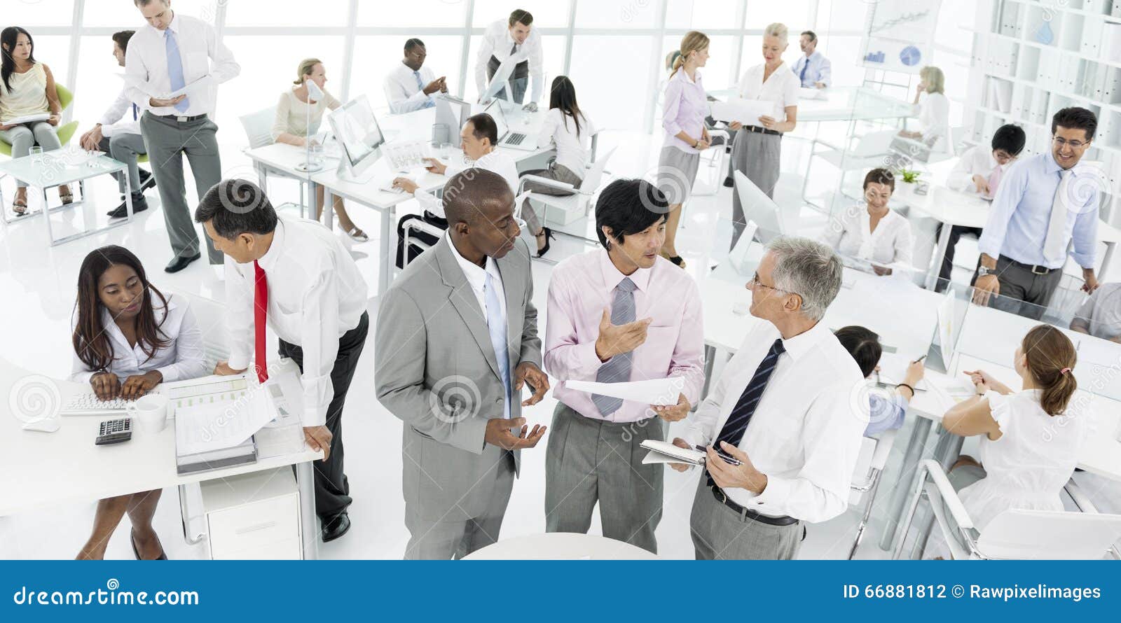 Business People Conversation Communication Talking Team Concept Stock ...