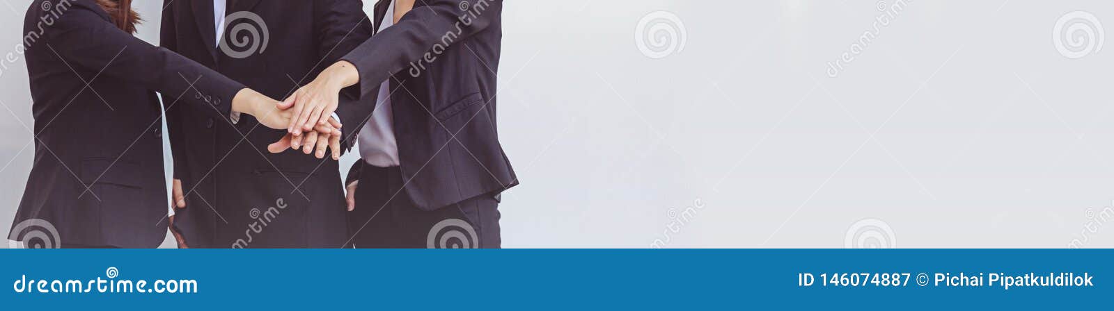 Business People Coordinate Hands. Concept Teamwork Stock Image - Image ...