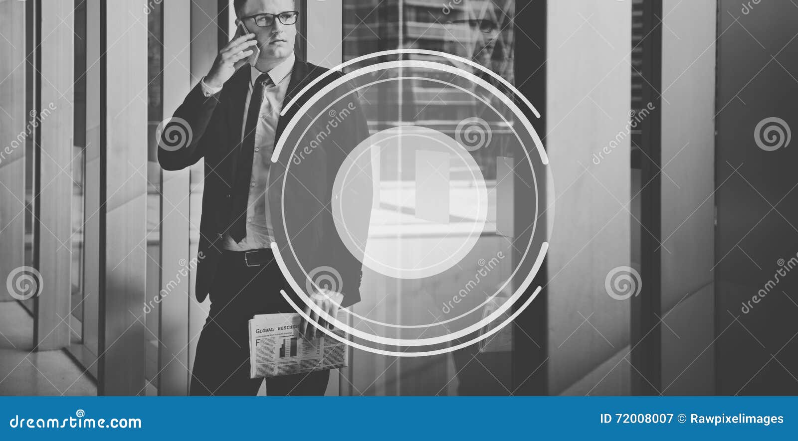 Business People Corporate Lens Graphic Concept Stock Image - Image of ...