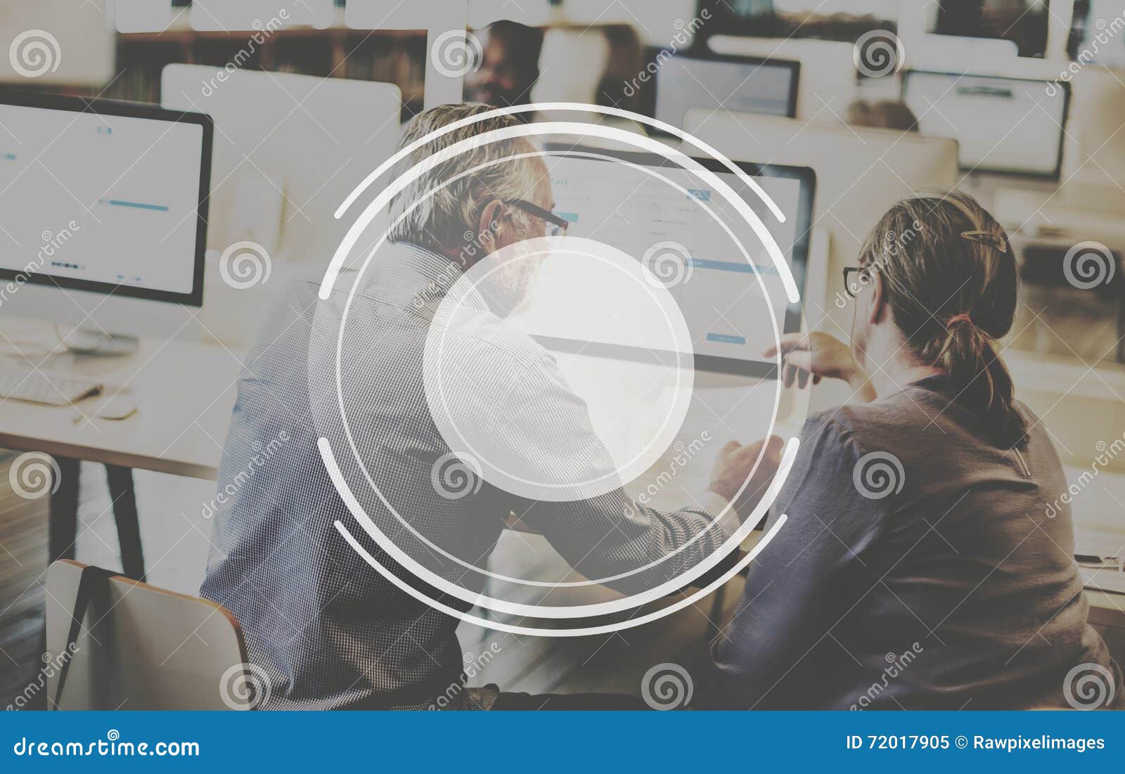 Business People Corporate Lens Graphic Concept Stock Image - Image of ...