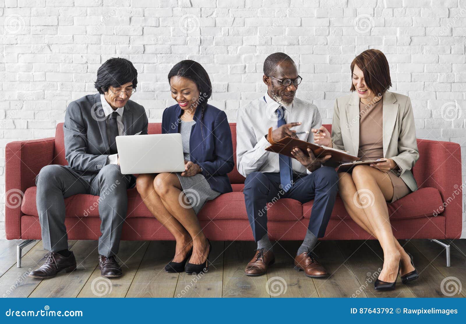 Business People Data Information Technology Concept Stock Photo - Image ...