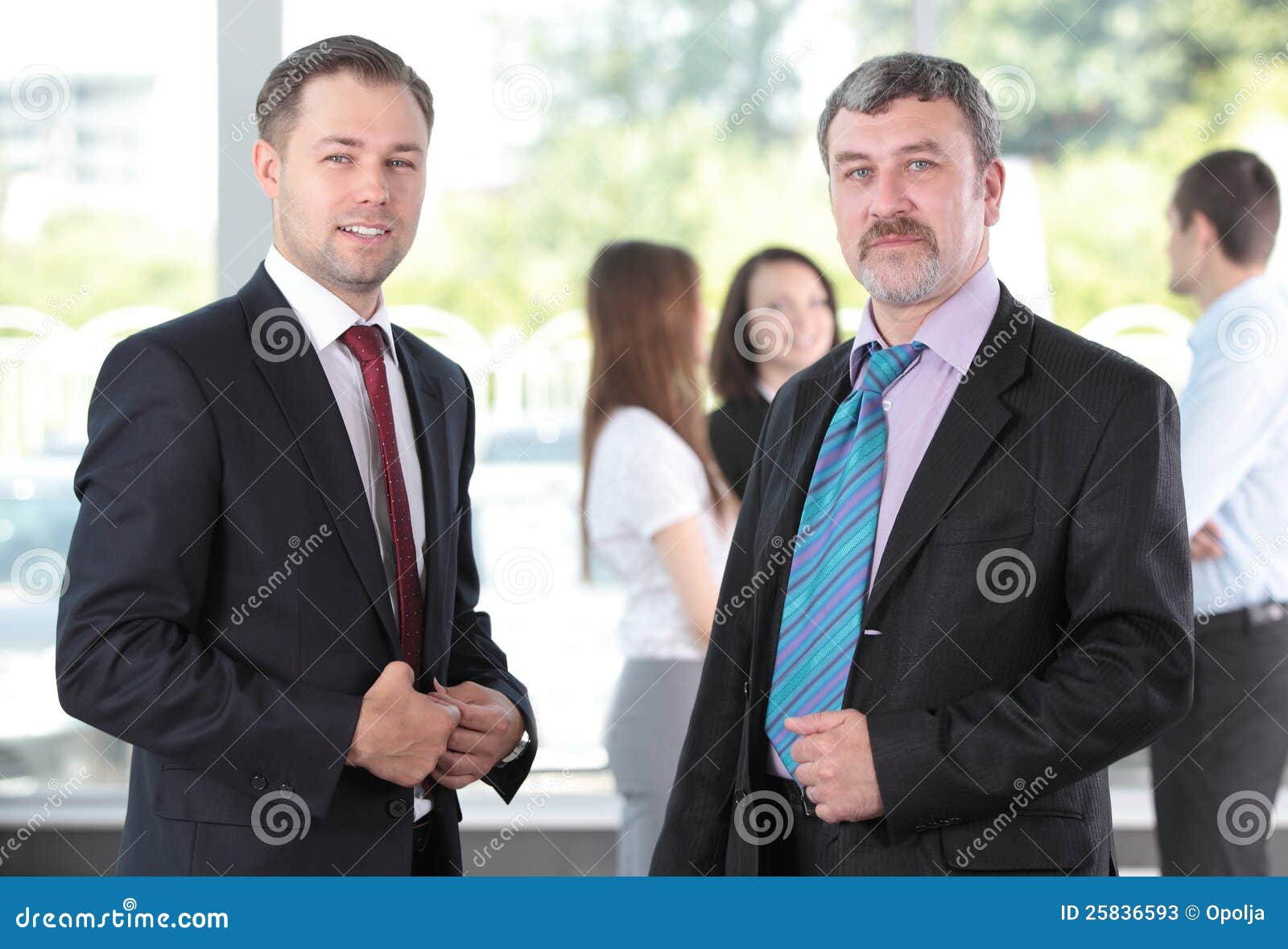 Business people discussing stock image. Image of caucasian - 25836593