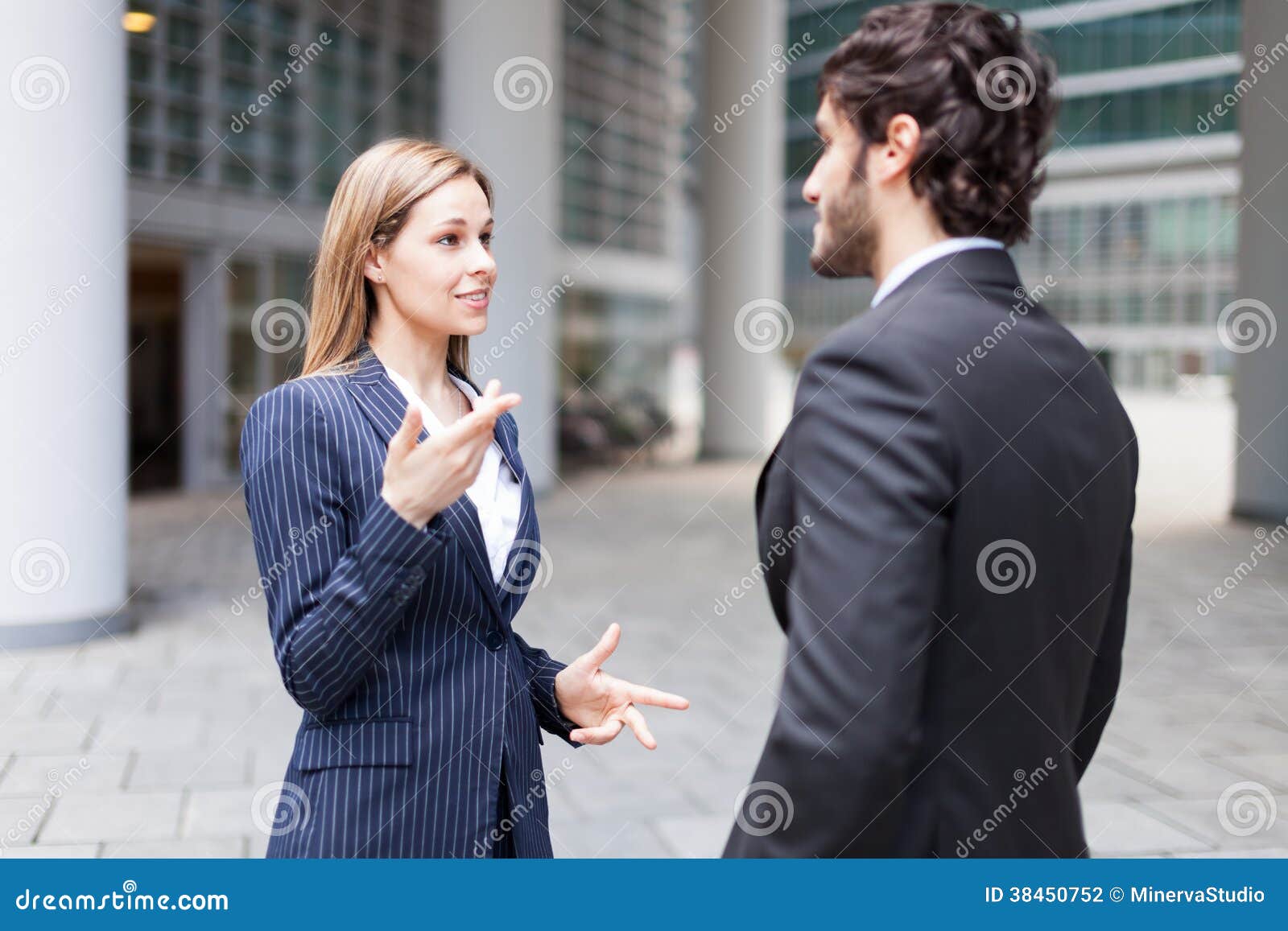 Business people discussing stock photo. Image of businesspeople - 38450752