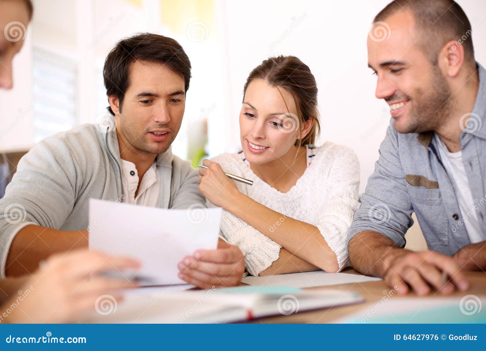 Business People Discussing Financial Budget Stock Photo - Image of plan ...