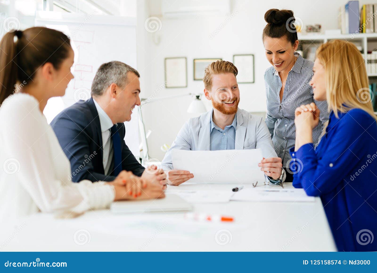 Business People Discussing Future Plans Stock Photo - Image of ideas ...