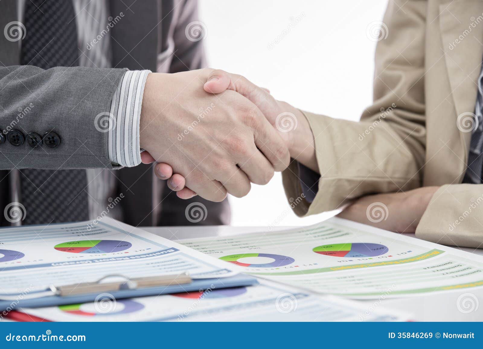 Business People Discussing during a Meeting Stock Image - Image of ...