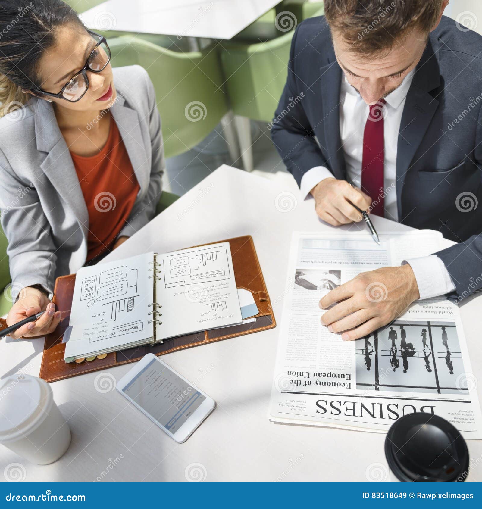 Business People Discussion Planning Growth Data Information Strategy ...