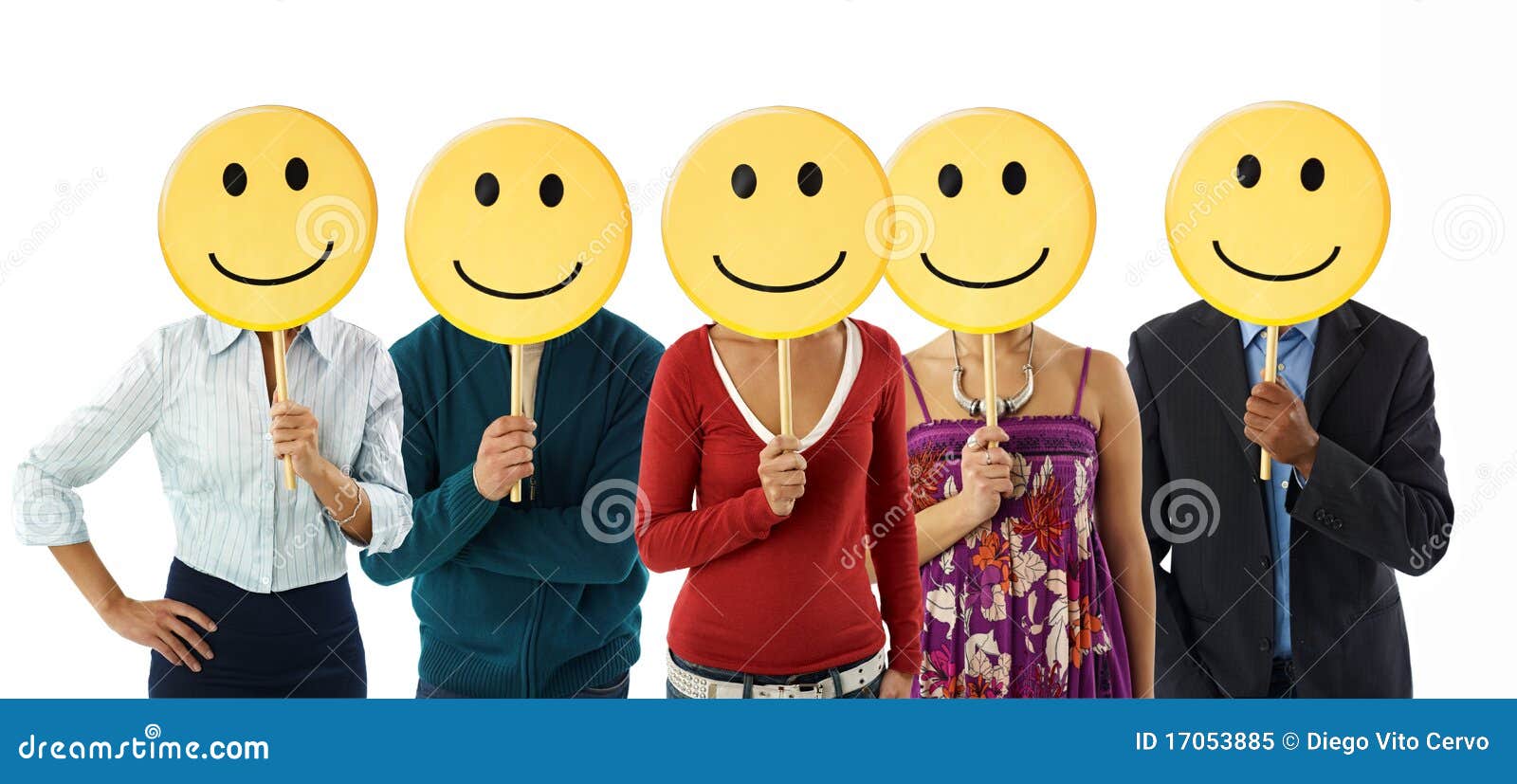 Business People with Emoticon Stock Image - Image of background, female ...