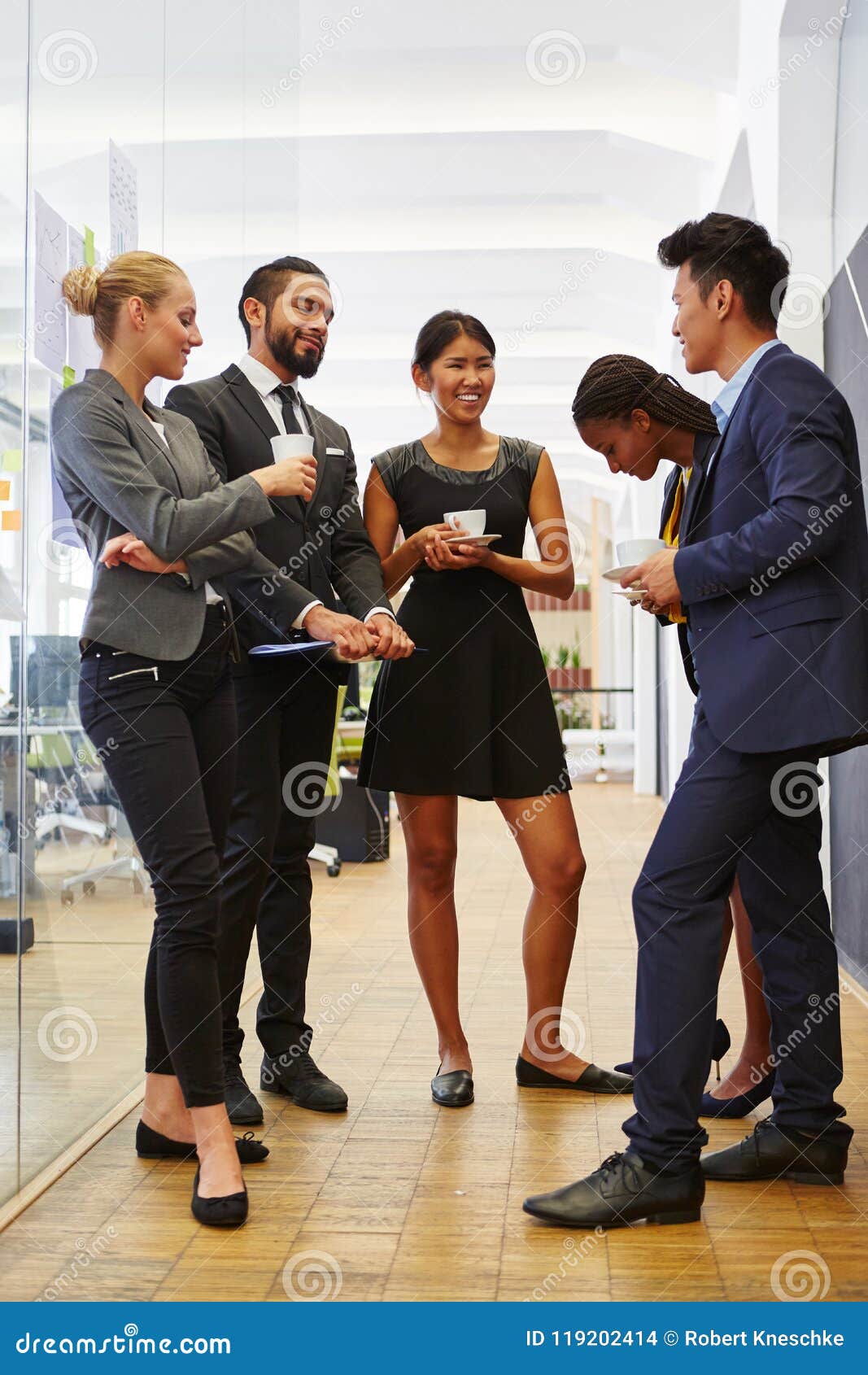 Business People Enjoying Coffee Break Stock Photo - Image of ...