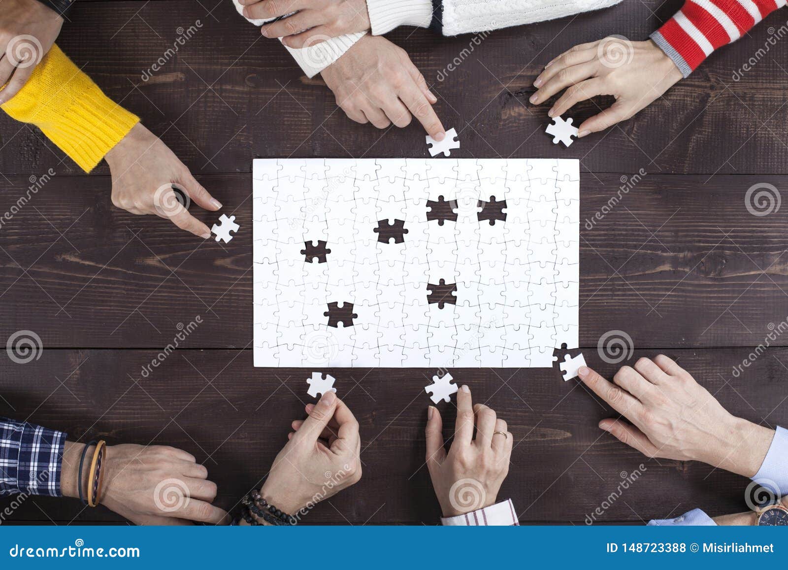 Business People Finding Solution Together at Office Stock Photo - Image ...