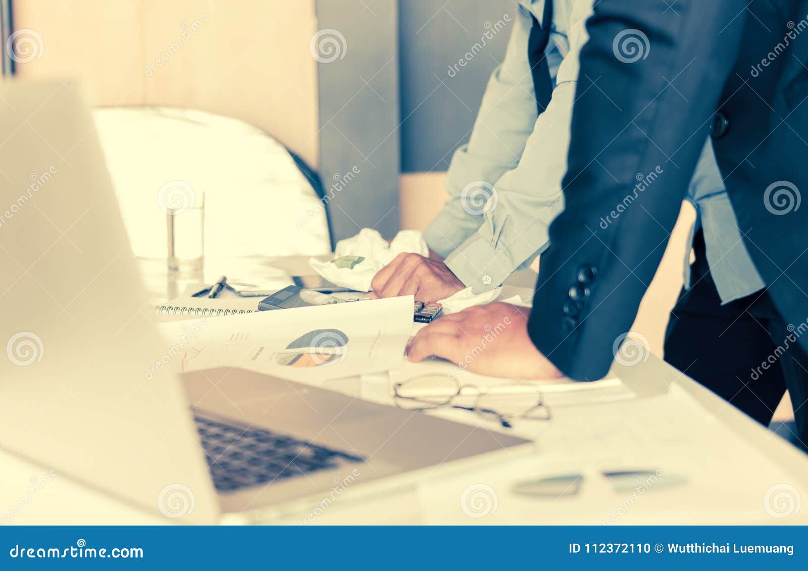 Business People Frustrated about Work at Office Room. Stock Photo ...