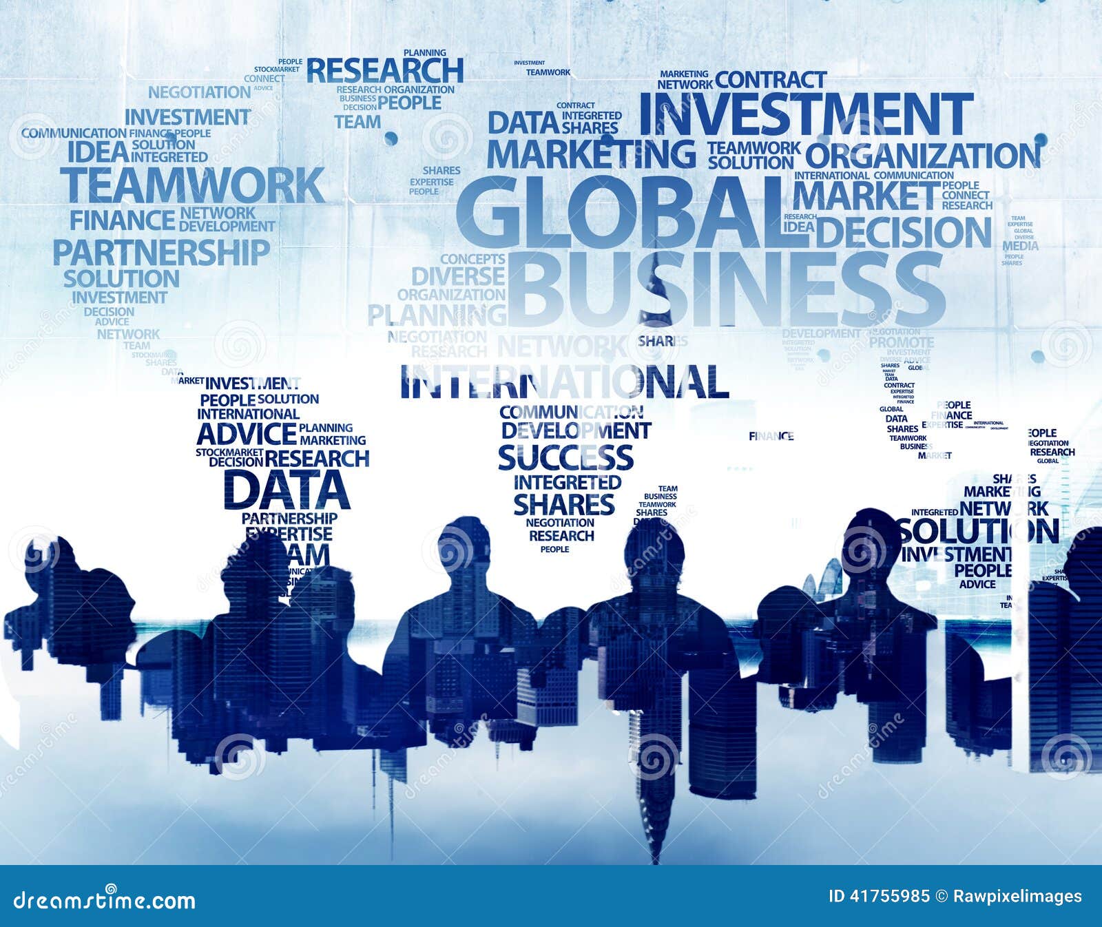 Business People and Global Business Concepts Stock Image - Image of ...