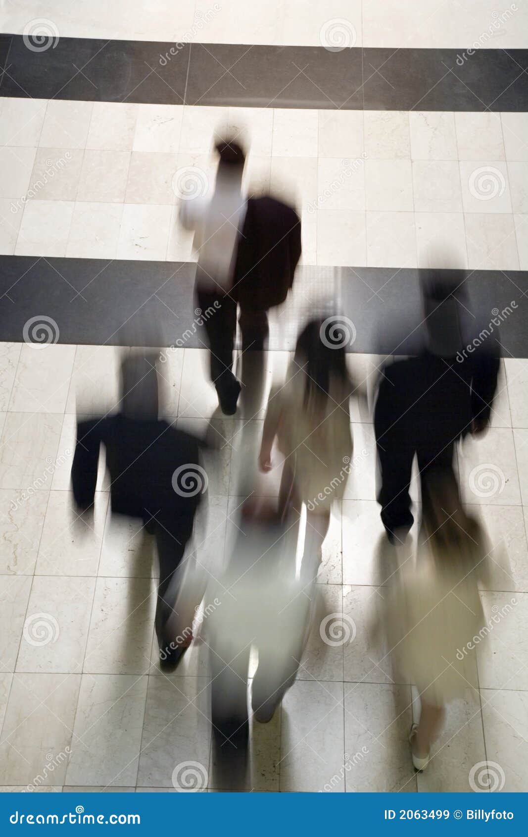 Business People Going To Work 2 Stock Image - Image of facing ...