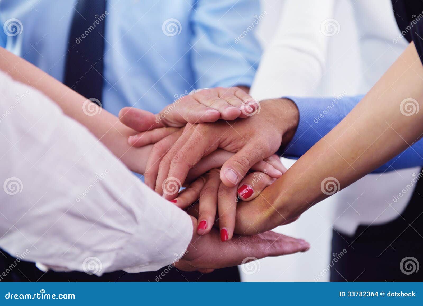 Business People Group Joining Hands Stock Photo - Image of angle, human ...