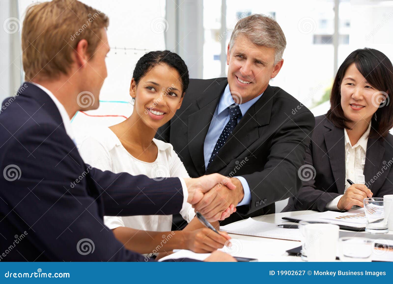 Business people handshake stock image. Image of hands - 19902627