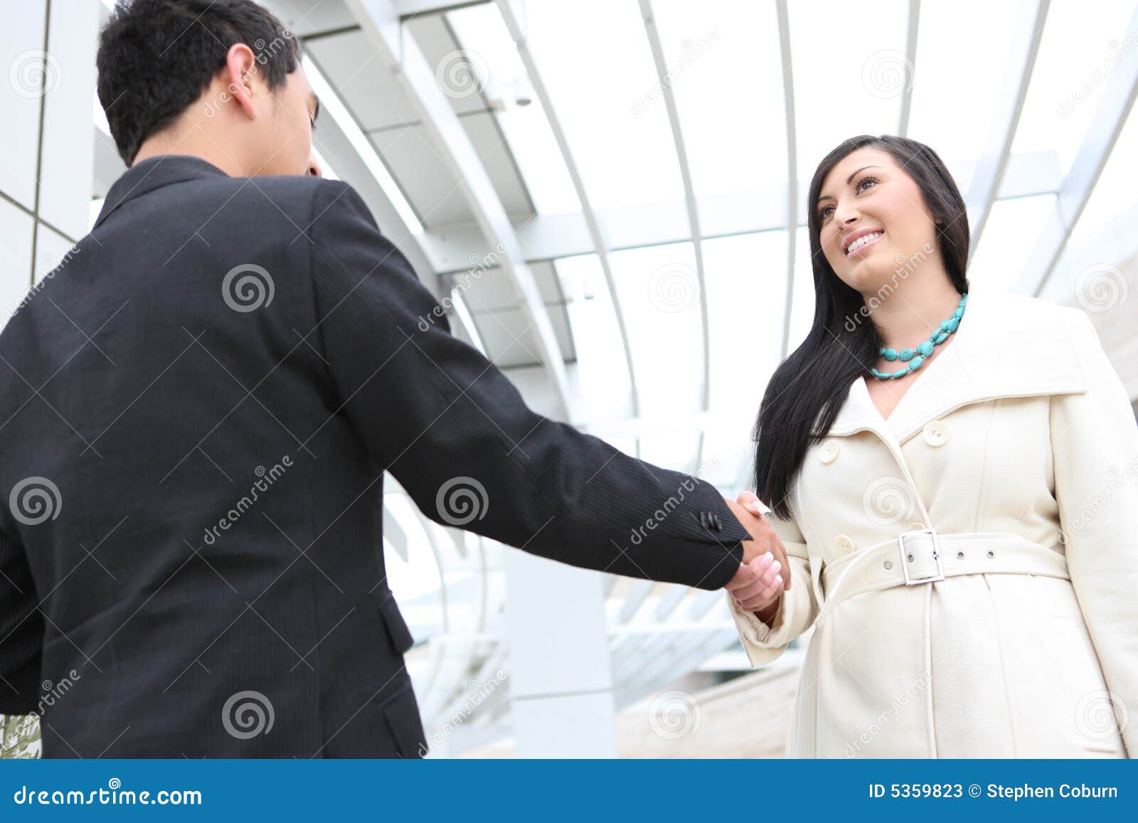 Business People Handshake stock image. Image of greeting - 5359823