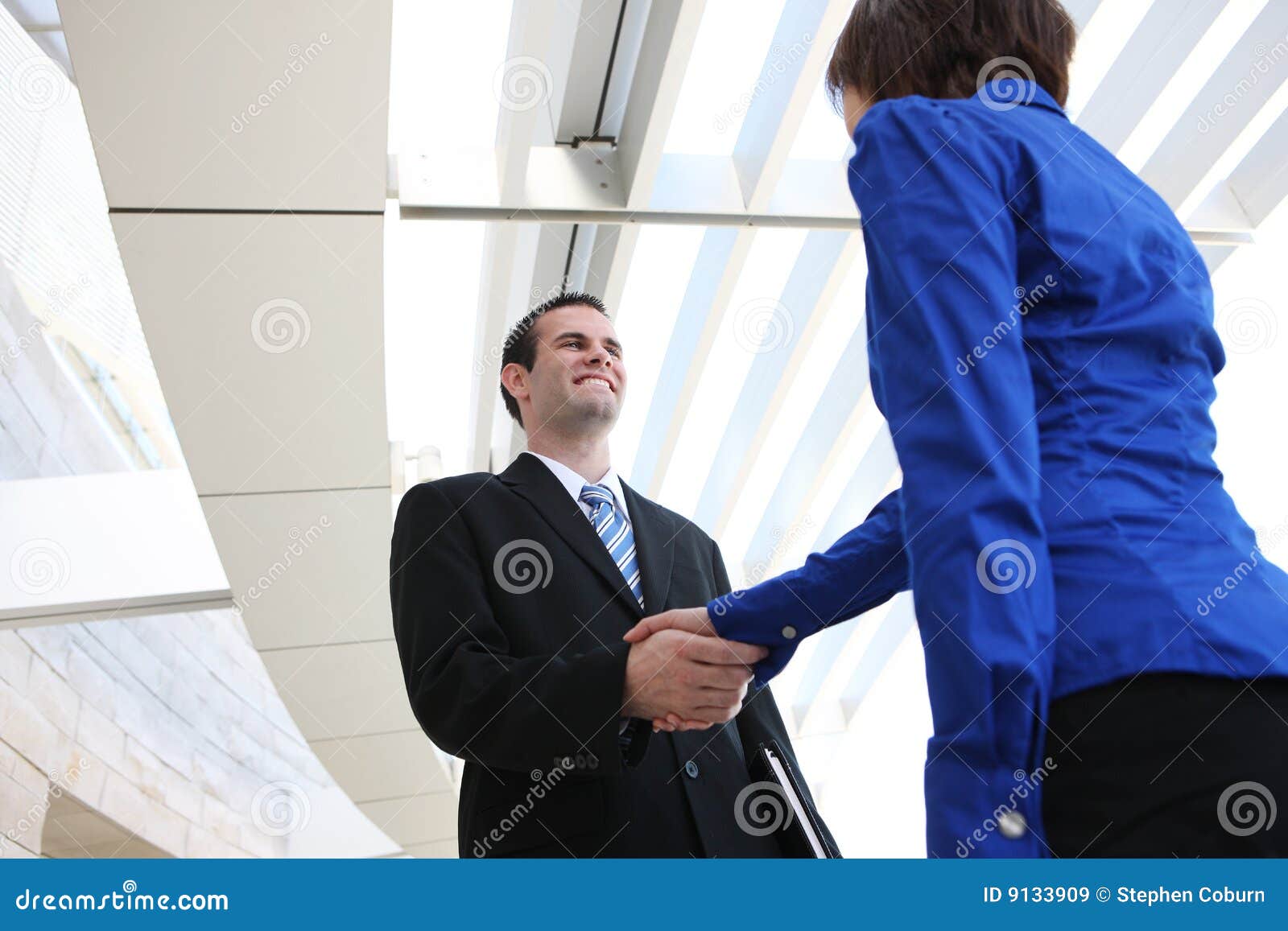 Business People Handshake stock image. Image of boss, businessman - 9133909
