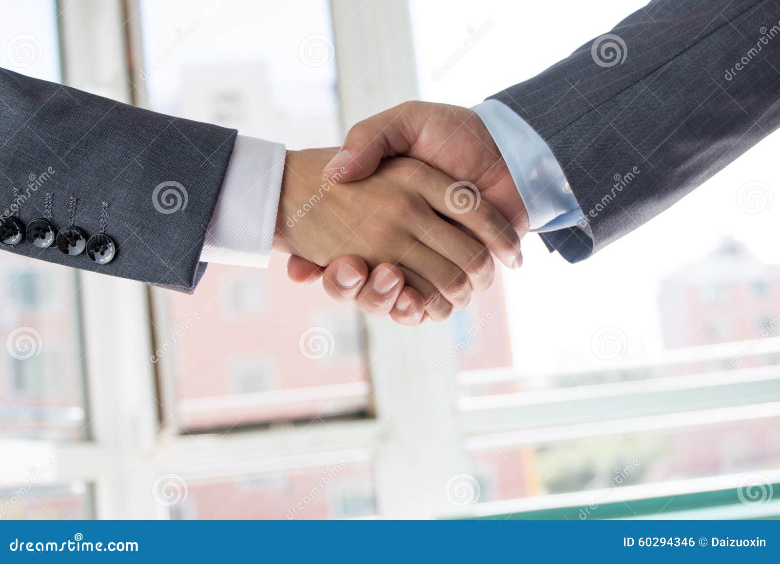 Business People Handshaking Stock Photo - Image of contract ...