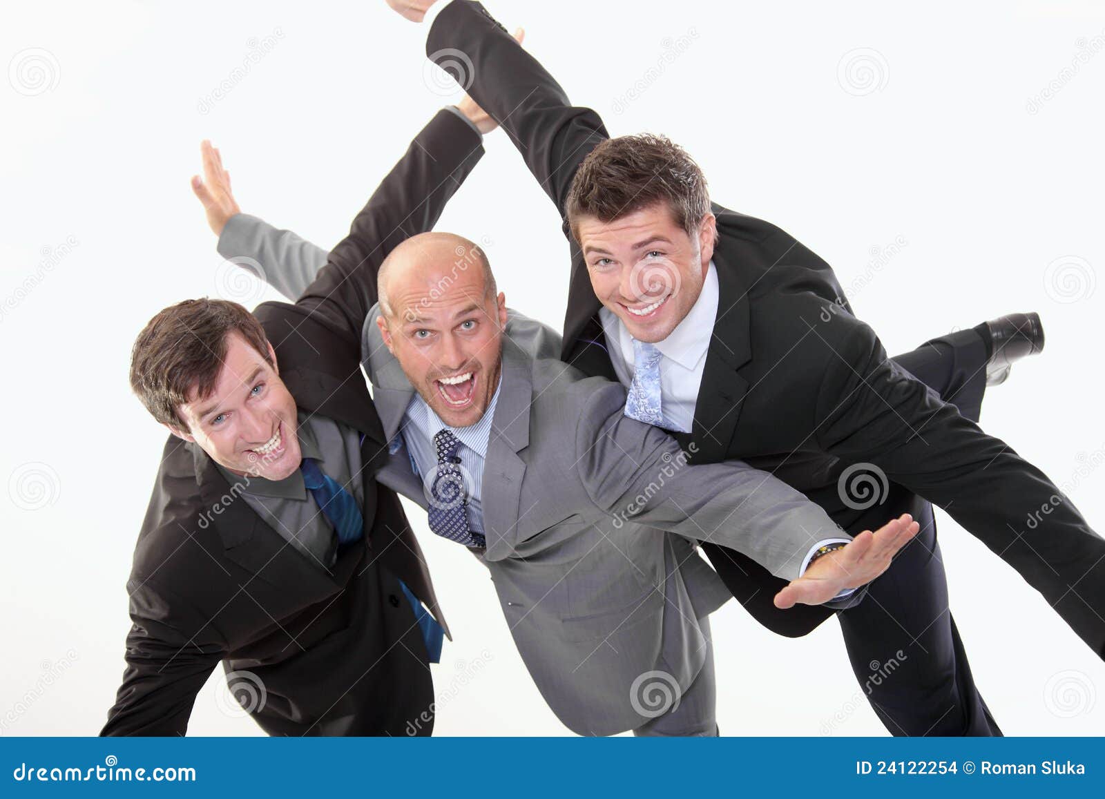 Business People Have Fun Stock Images - Image: 24122254