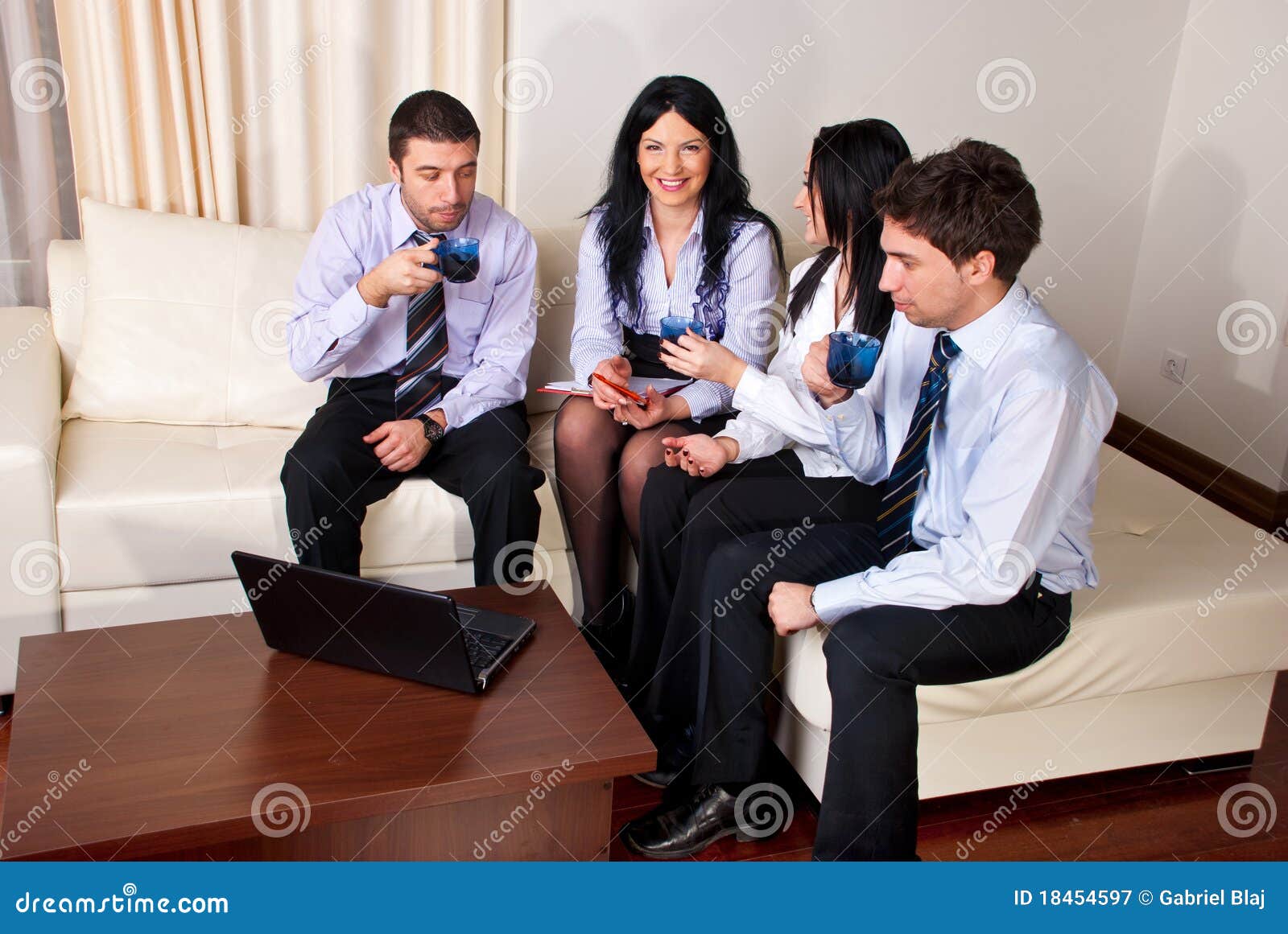 Business People Having a Break Stock Image - Image of business ...