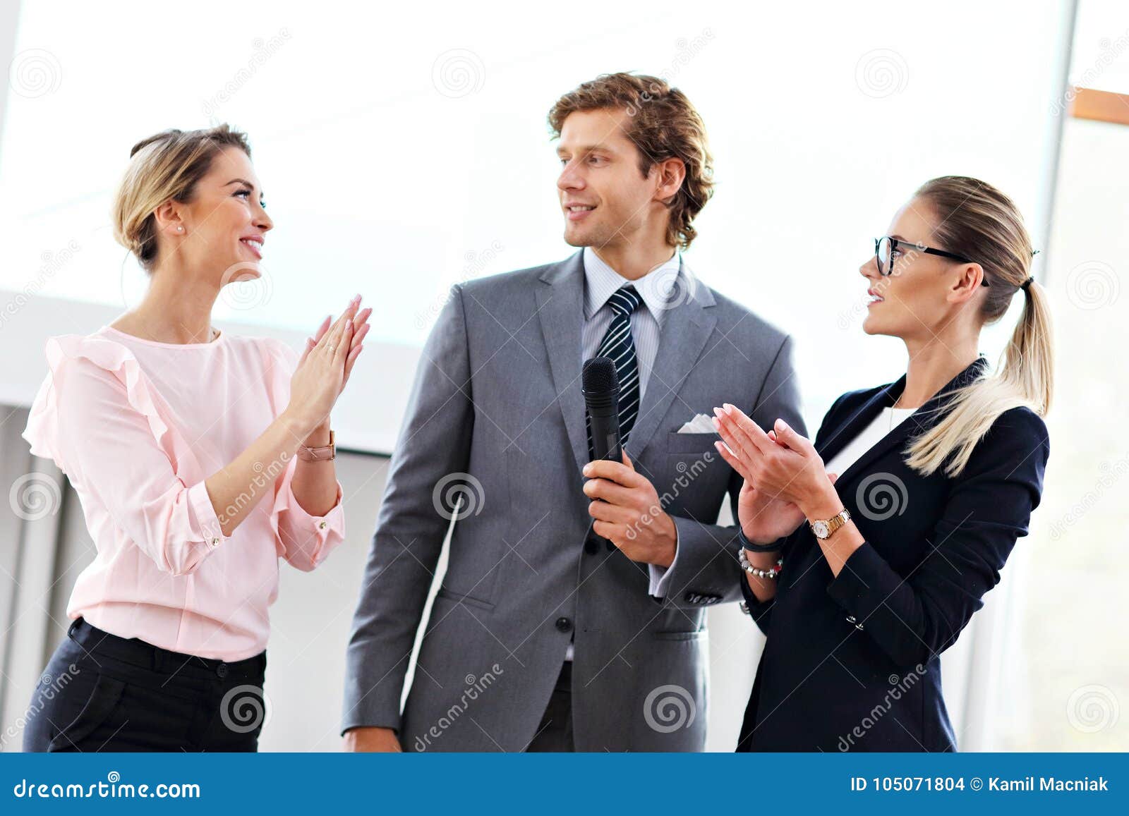 Business People Having a Conference Stock Photo - Image of hand, young ...