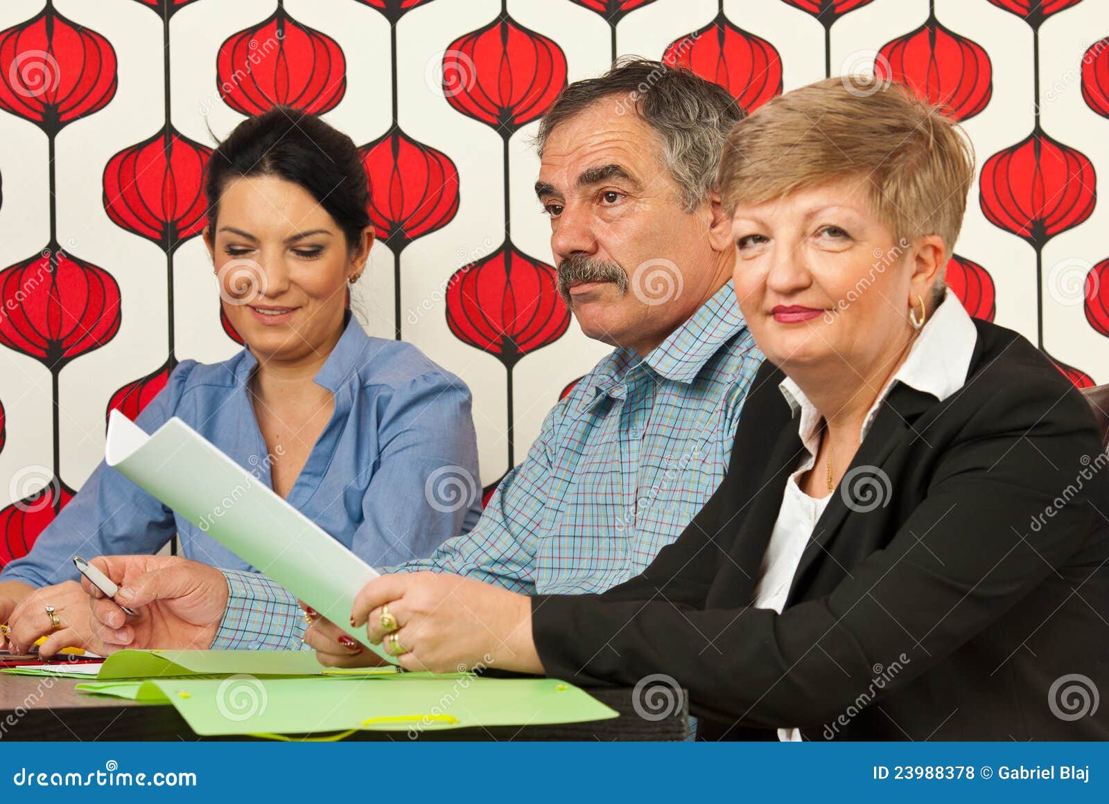 Business People Having Conversation Stock Photo - Image of ...