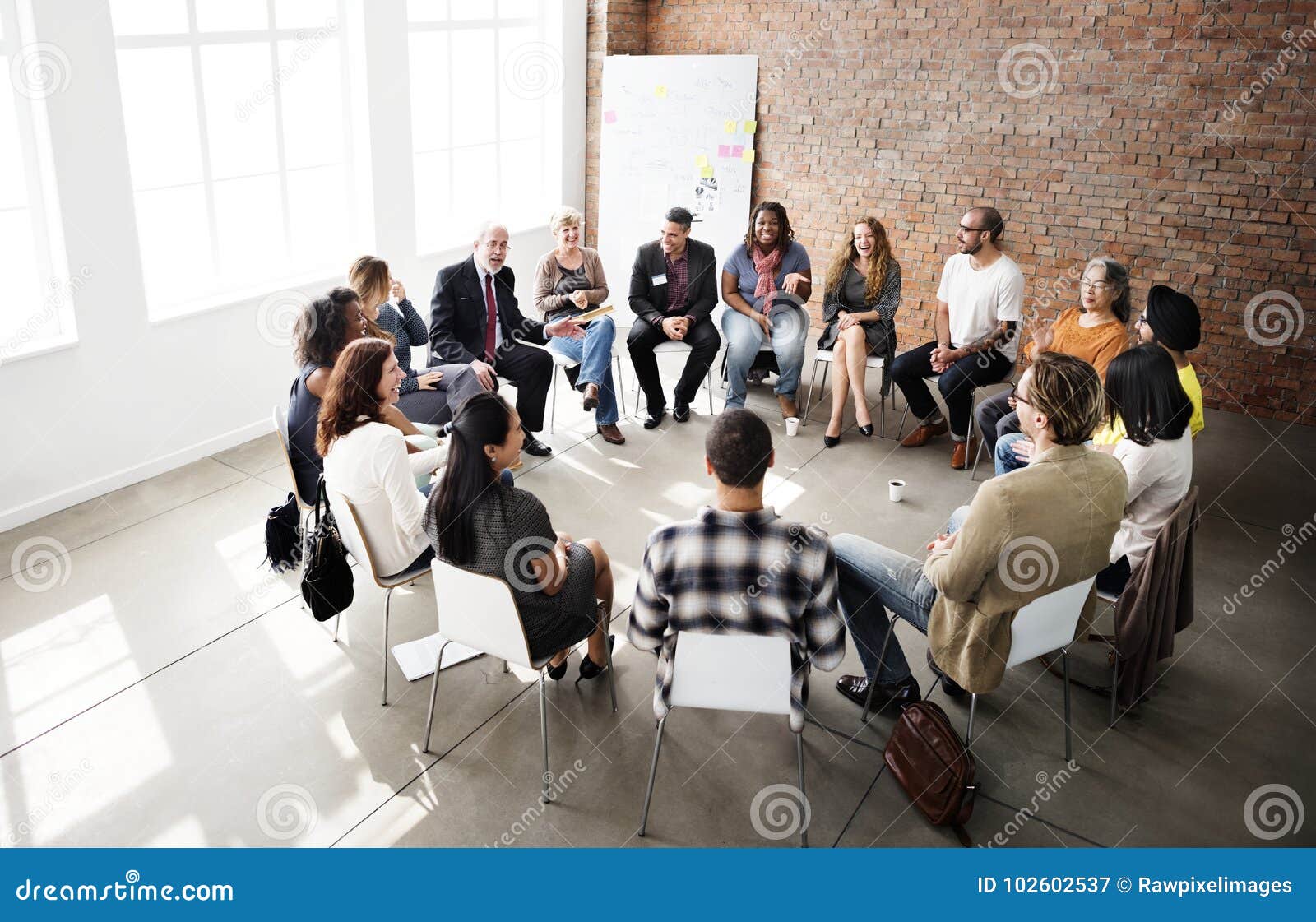 Business People are Having a Discussion Stock Image - Image of american ...