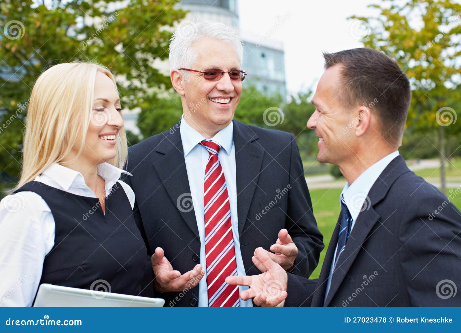 Business People Having Discussion Stock Photo - Image of happy ...